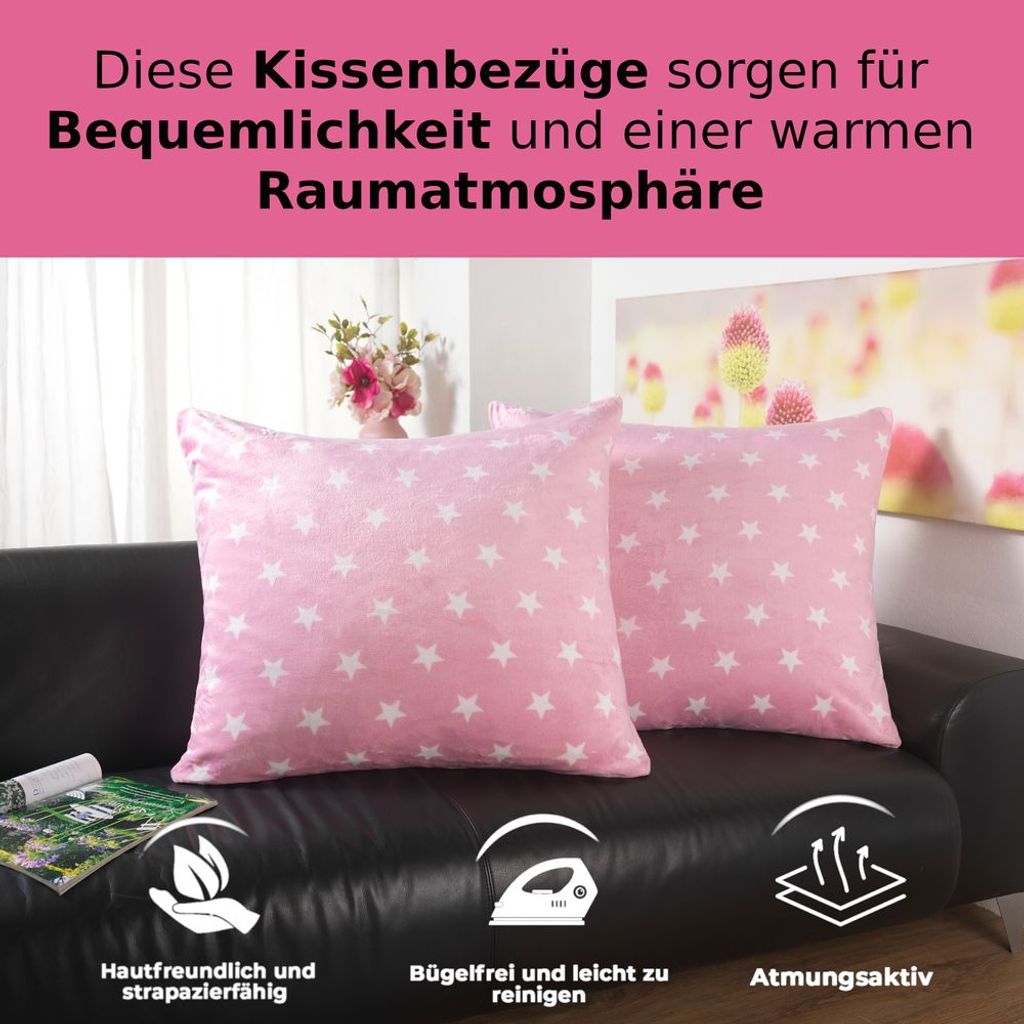 Nicky-Teddy Cashmere Touch Kissenbezug | Kaufland.de