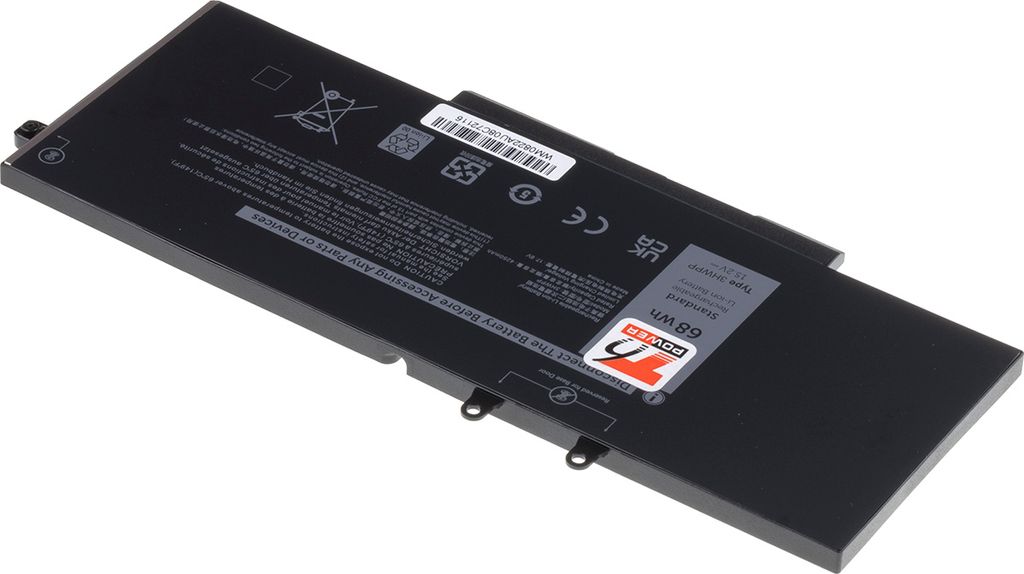 Batéria T6 Power pre notebook Dell 3PCVM, | Kaufland.sk