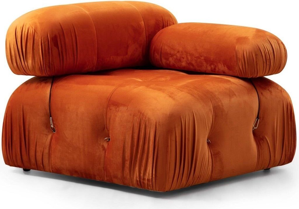 Hanah Home, Bubble 1R - Orange, Klassische Sofas,