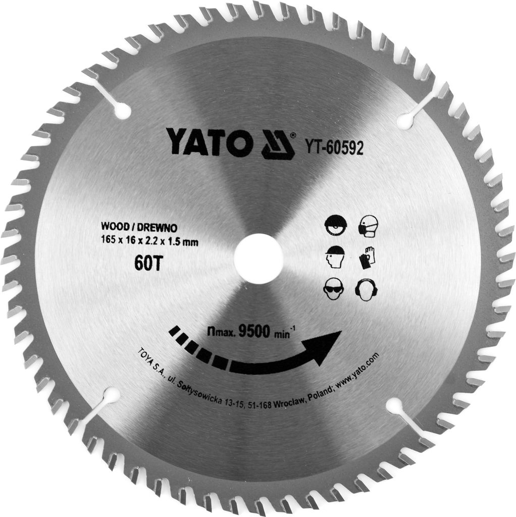 Yato Holzscheibe TCT 165 x 16 mm 60z | Kaufland.de