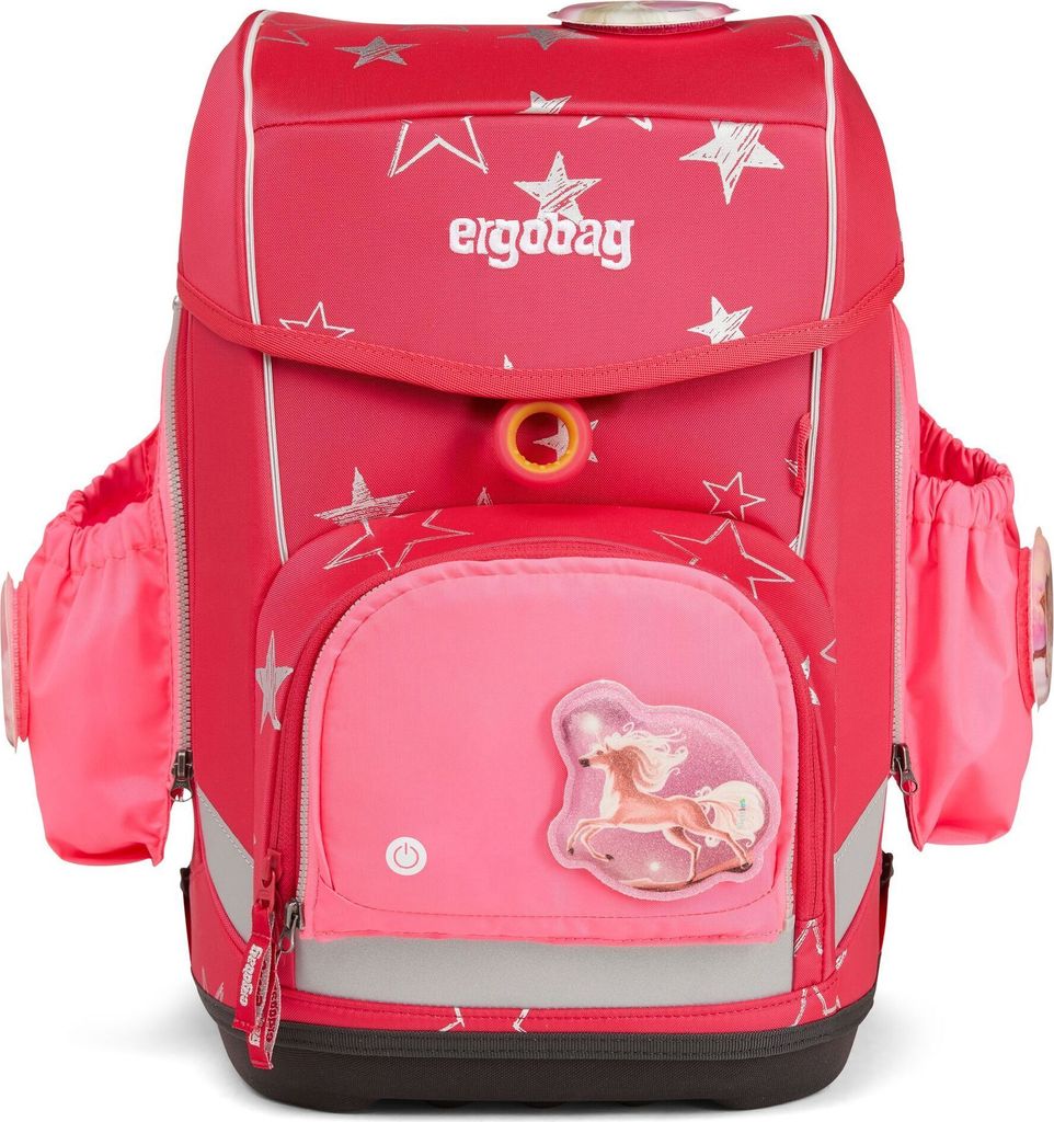 Ergobag Fluo LED Seitentaschen Zip-Set Pink | Kaufland.de