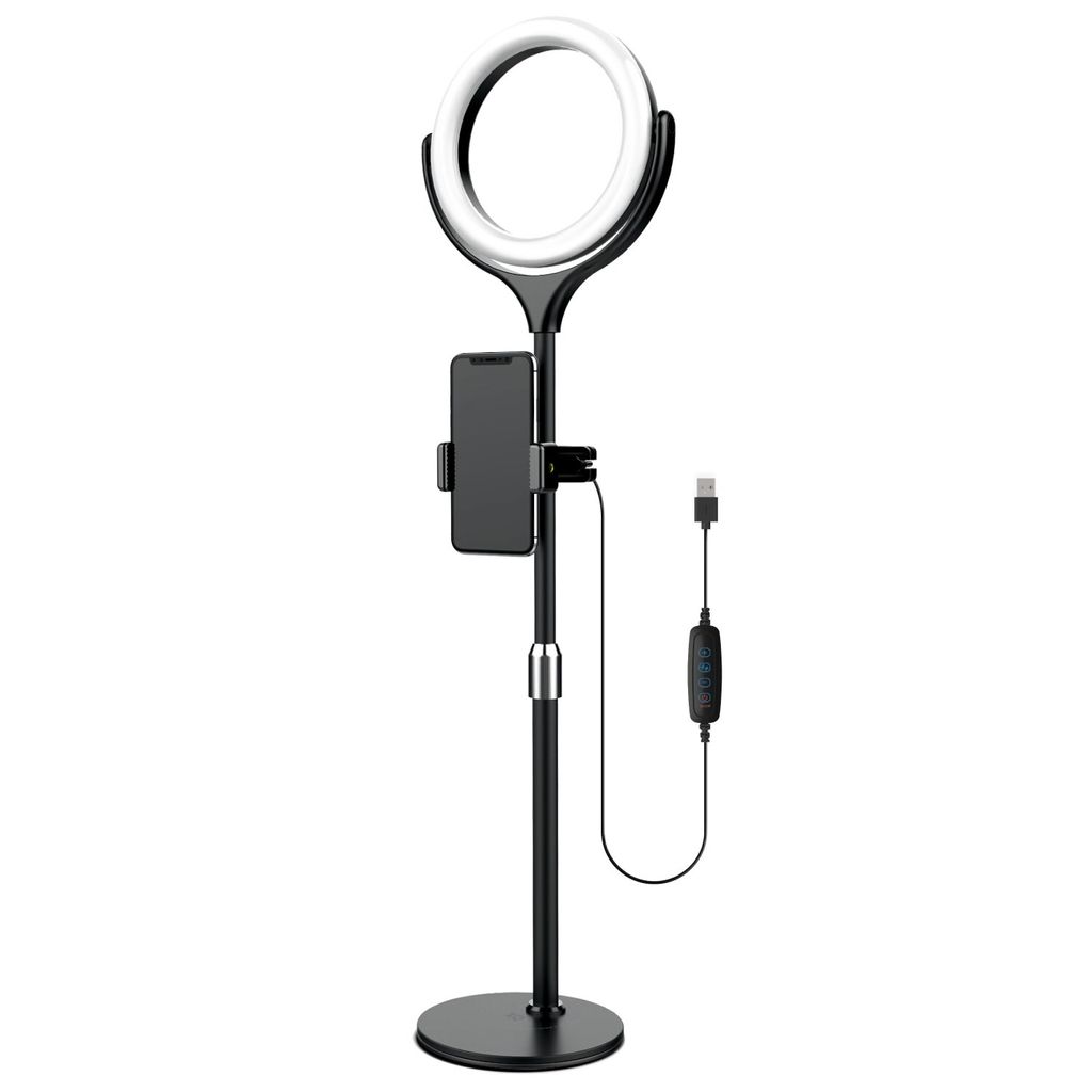 LED-Ringleuchte 8" mit 40cm Tisch-Stativ | Kaufland.de