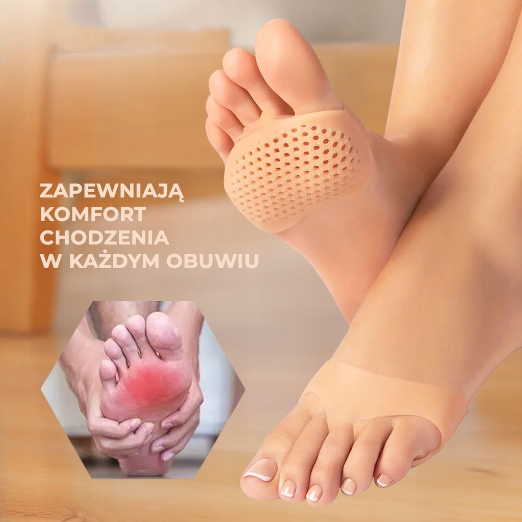 STŘEDNÍ AMORTIZAČNÍ GELOVÉ PÁSKY NA NOHY 2 ks | Kaufland.cz