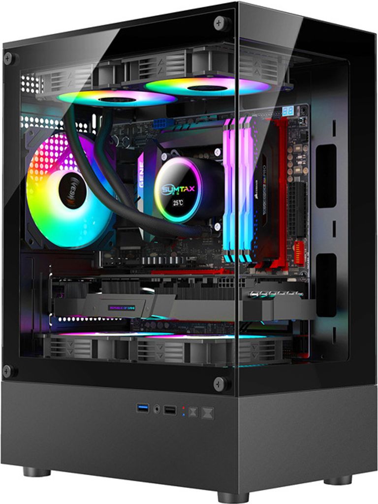 Sumtax XuanWu Computergehäuse Doppelseitiges | Kaufland.de