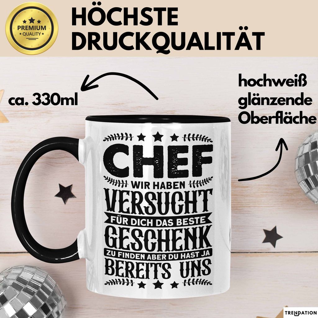 Chef Geschenk Tasse Geschenkidee Bester Chef | Kaufland.de