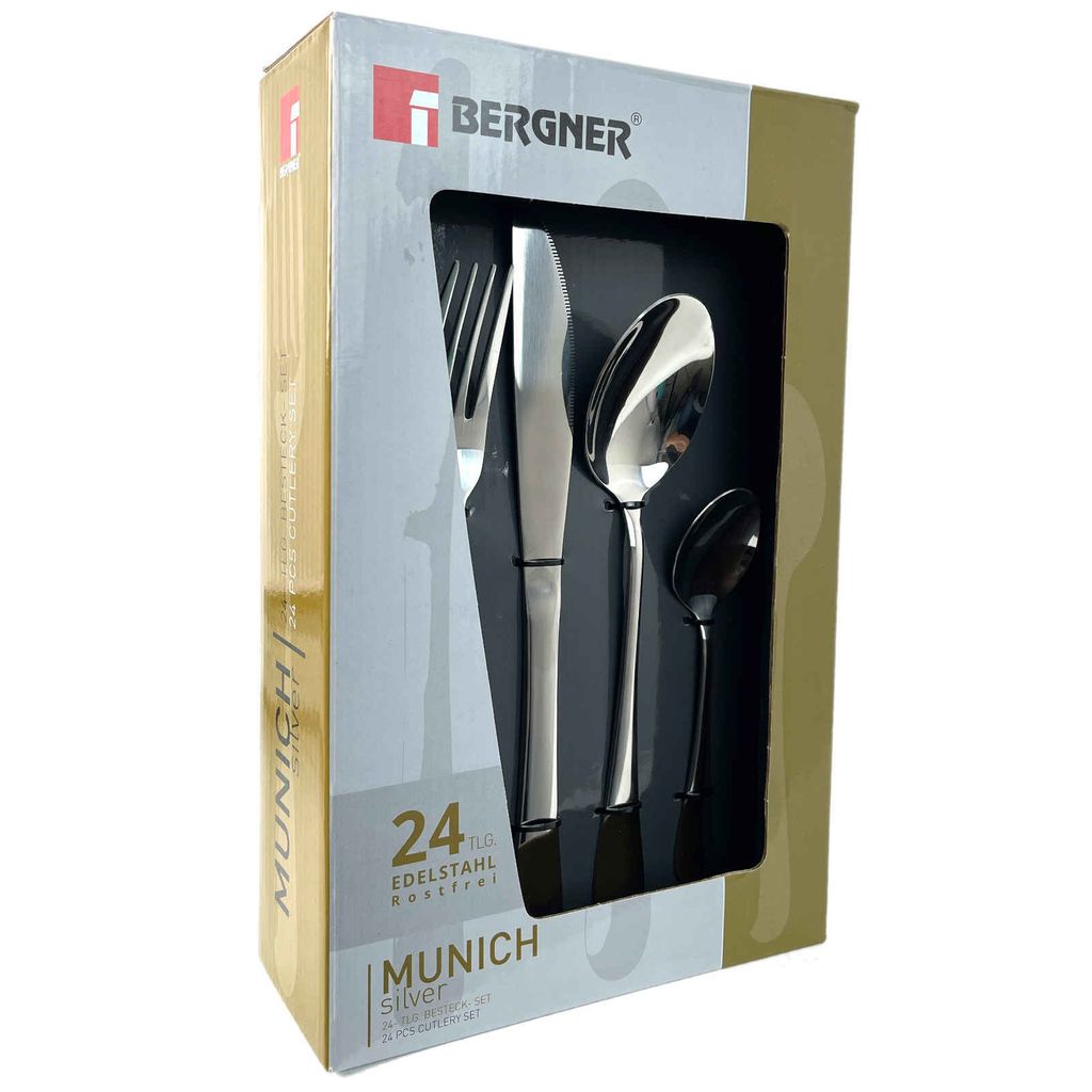 Bergner Besteck Set Munich 24 teilig | Kaufland.de