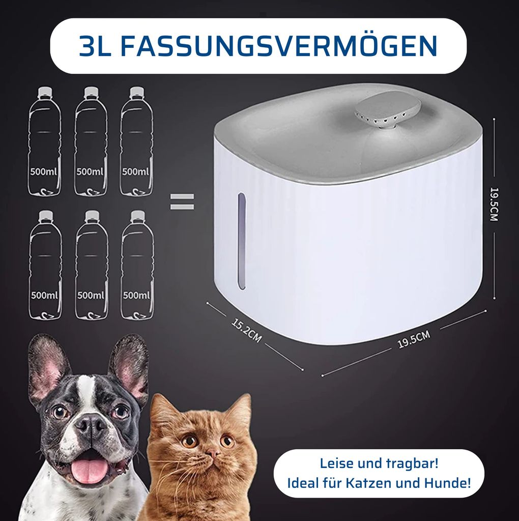 Starlyf® Pet Fountain - Trinkbrunnen, 3 | Kaufland.de