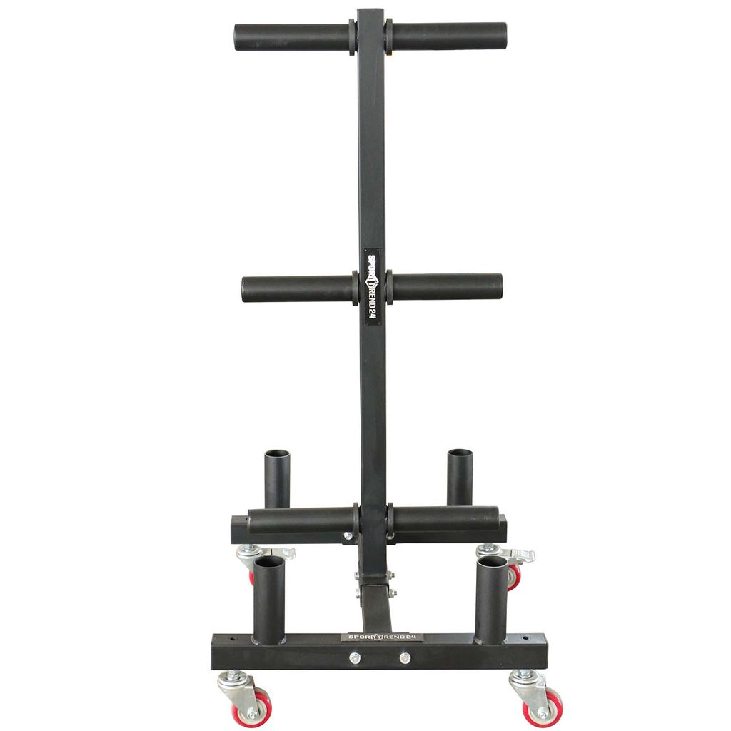 Bumper Plate Rack auf Rollen Hantelstange | Kaufland.de