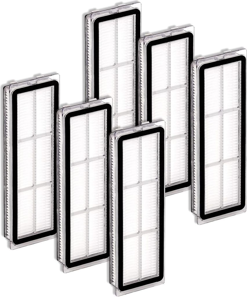 6 Stuck HEPA Filter kompatibel mit Dreametech L10s Ultra L10s Pro L10 Ultra Z10 Pro S10 S10 PRO S10 PLUS B101CN 1C W10 X10 L10 plus