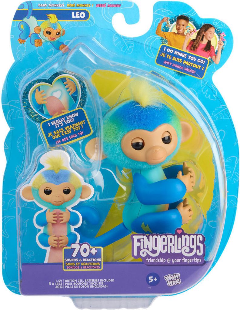Fingerlings 2.0 Basic Monkey Blue - Leo | Kaufland.de