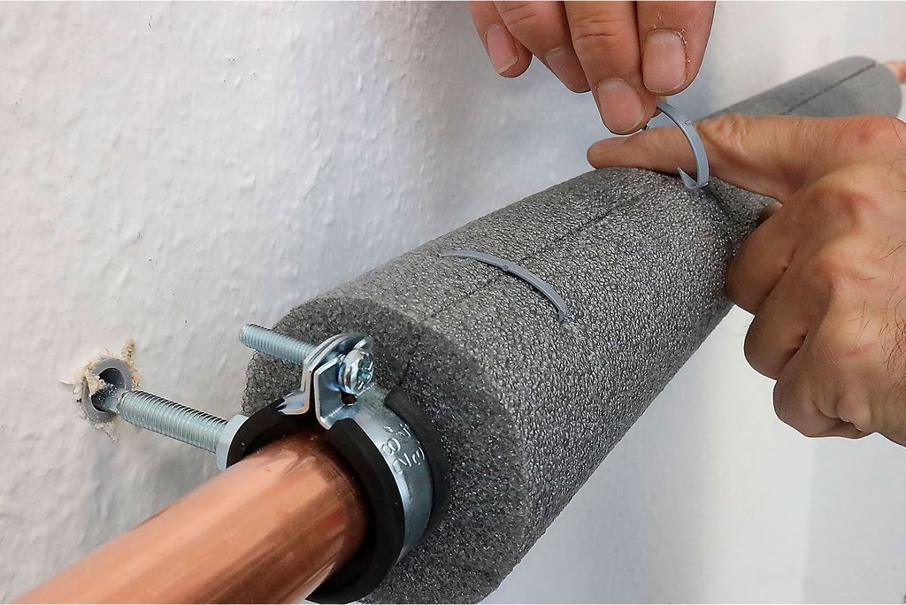 PE Rohrisolierung angeschlitzt Farbe grau 1 | Kaufland.de