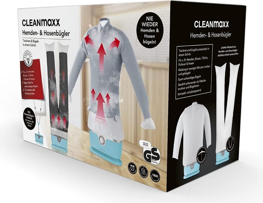 CLEANmaxx automatischer Hemdenbügler inkl. | Kaufland.de