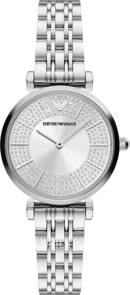 Emporio Armani Uhr AR11445 Damen Armbanduhr Silber