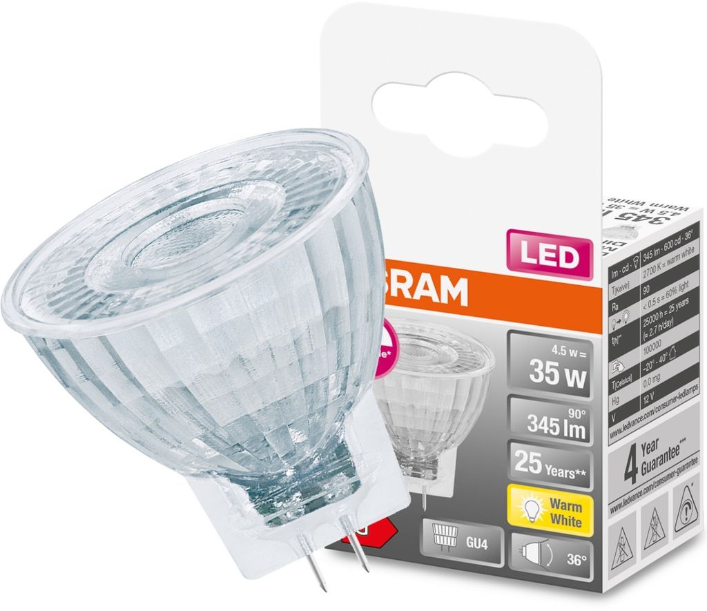 Osram LED Reflektor Super Star MR11 GU4 4,5W | Kaufland.de