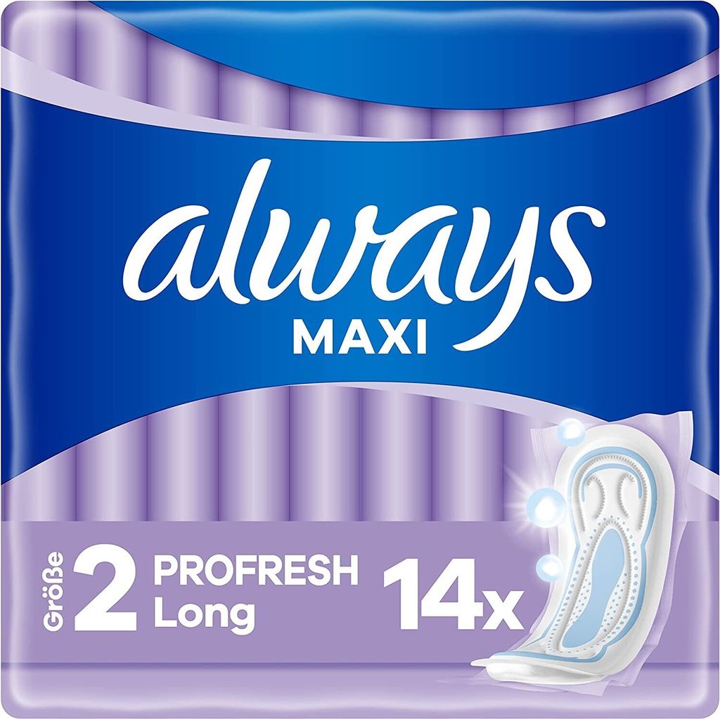 vždy maxi hygienická vložka ProFresh Long 14 | Kaufland.cz