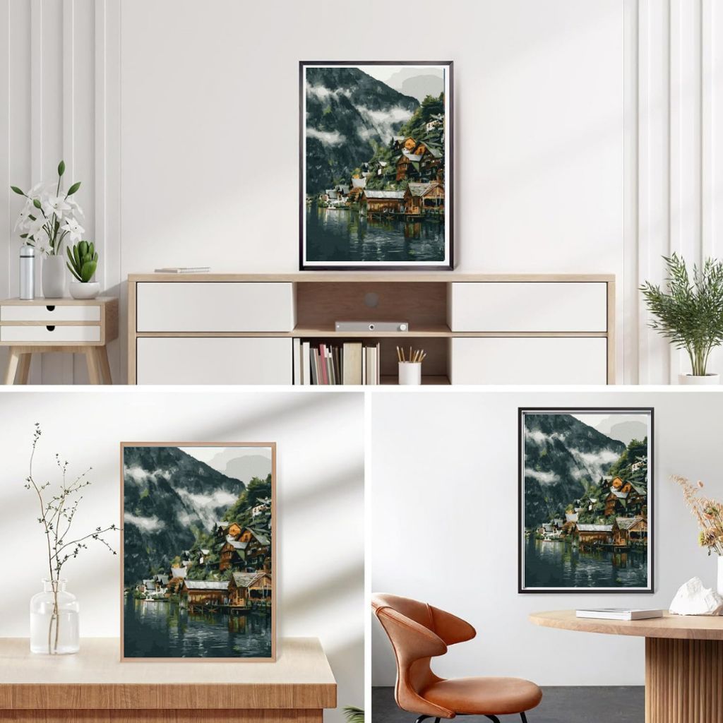 Malen nach Zahlen mit Rahmen, Paint by | Kaufland.de