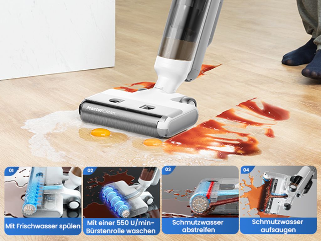 Proscenic F10 Pro Nass-Trockensauger Smart 3 | Kaufland.de