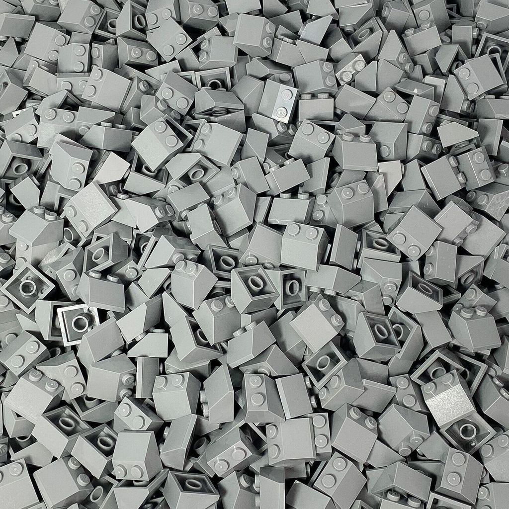 LEGO® 2x2 Dachsteine Dach Hellgrau für Dach - | Kaufland.de