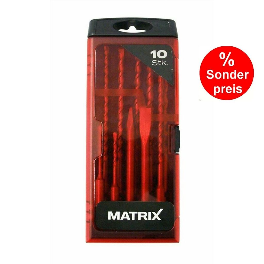 MATRIX SDS Plus Bohrer Set 10tlg. Bohrersatz | Kaufland.de