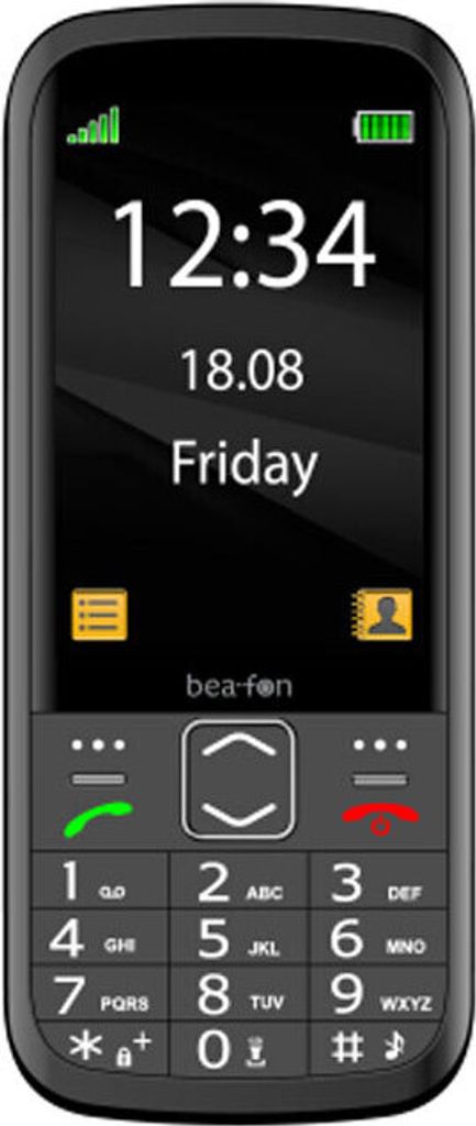 Bea-fon SL270 schwarz-silber Mobilní telefony | Kaufland.cz