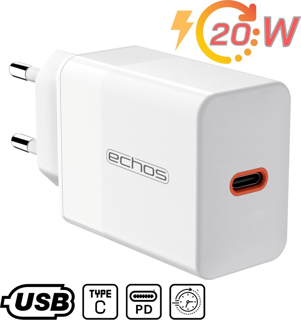 Echos 20W USB-C Schnellladegerät | PD und PPS | Kaufland.de