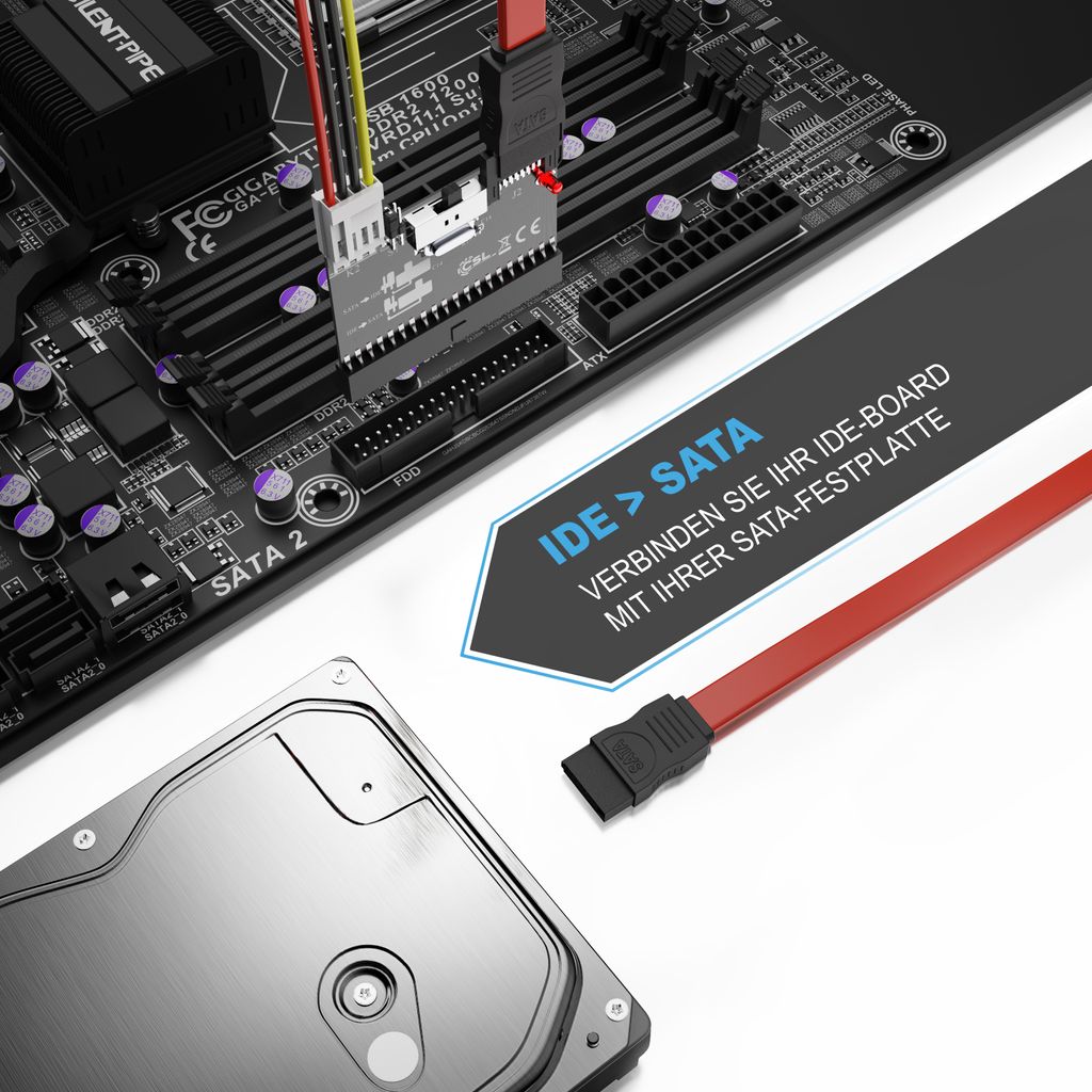 CSL - IDE zu SATA SATA zu IDE Adapter | Kaufland.de