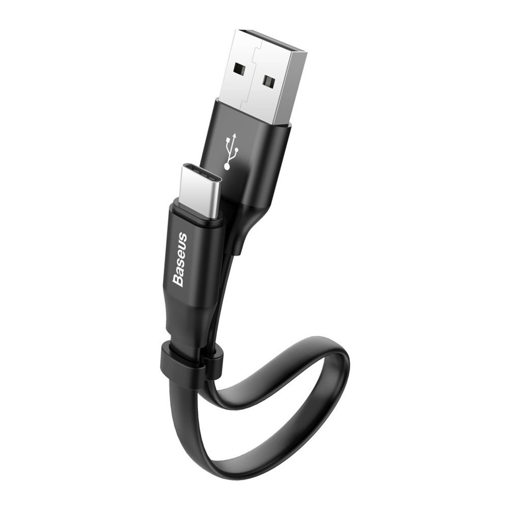 Baseus Nimble Flachkabel USB / USB-C Kabel mit Halter 2A
