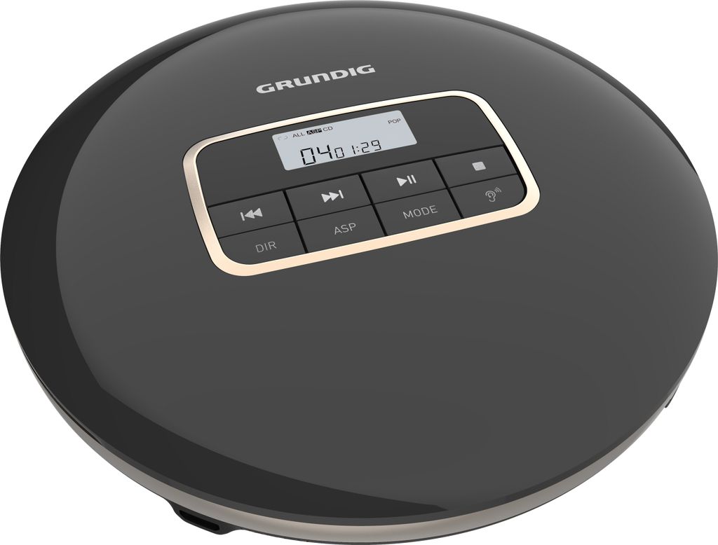 Grundig GCDP 8500 černá/stříbrná CD přehrávače