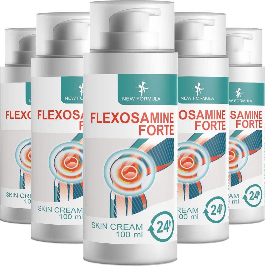 Flexosamine Forte Creme - 100 ml - 5er Pack