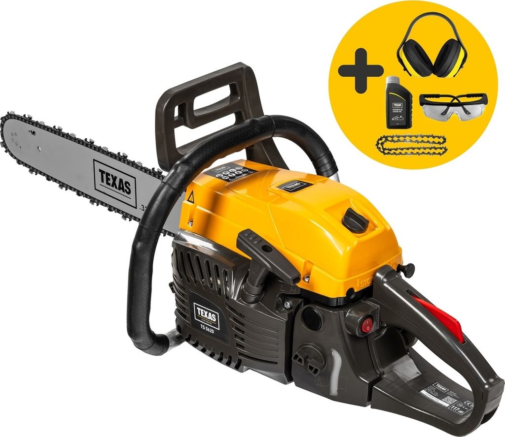 TEXAS TS5620 Set Kettensäge Benzin Motorsäge | Kaufland.de