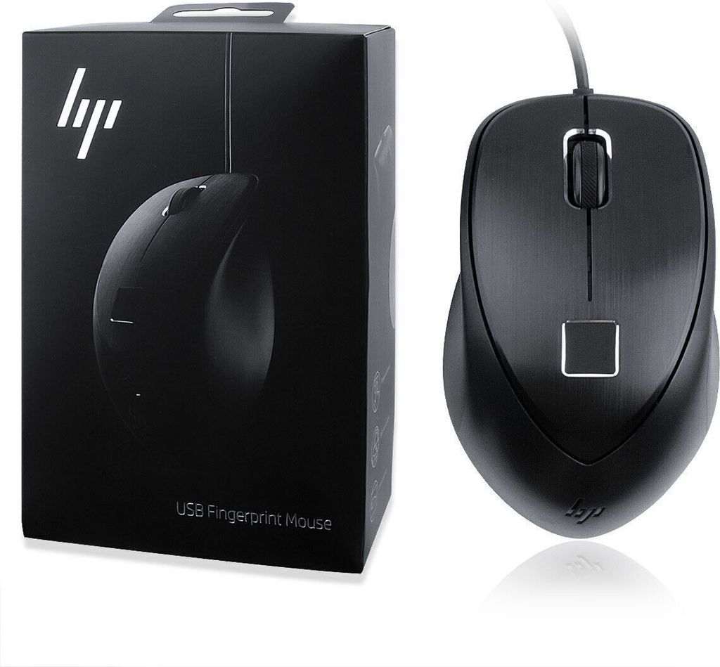 Myš Hewlett Packard USB s odtlačkom prsta | Kaufland.sk