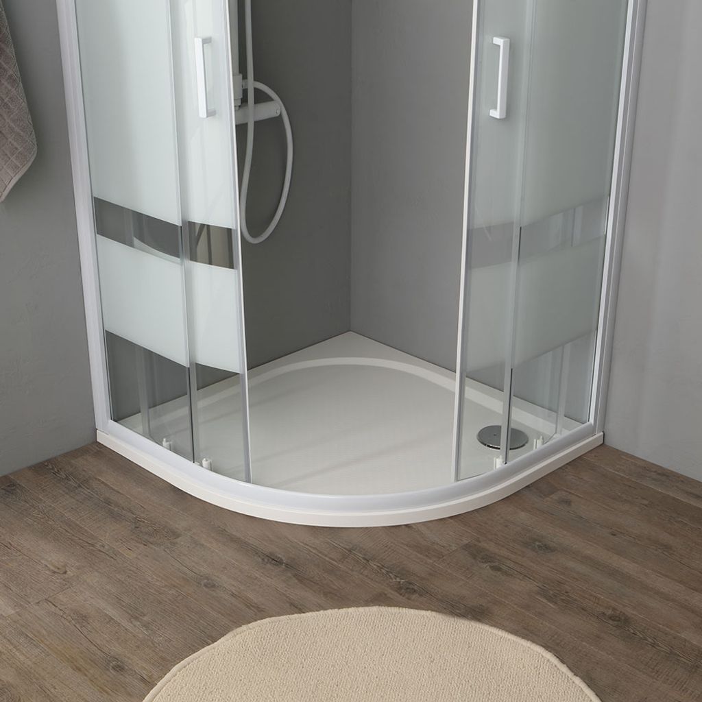 Viertelkreis 90X90 Cm Duschabtrennung Mit | Kaufland.de