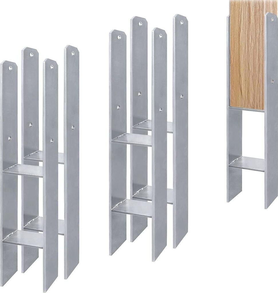 UISEBRT 4 kusy záhradný H-stĺpikový nosník, | Kaufland.sk