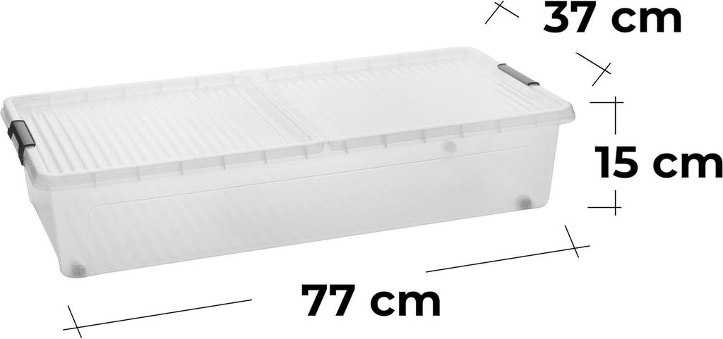 2Stck. Kunststoff Unterbettkommode | Kaufland.de