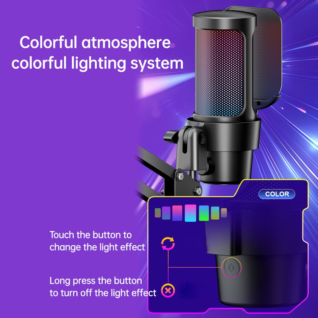 USB-Gaming-Mikrofon, Computer-Mikrofon-Set, | Kaufland.de