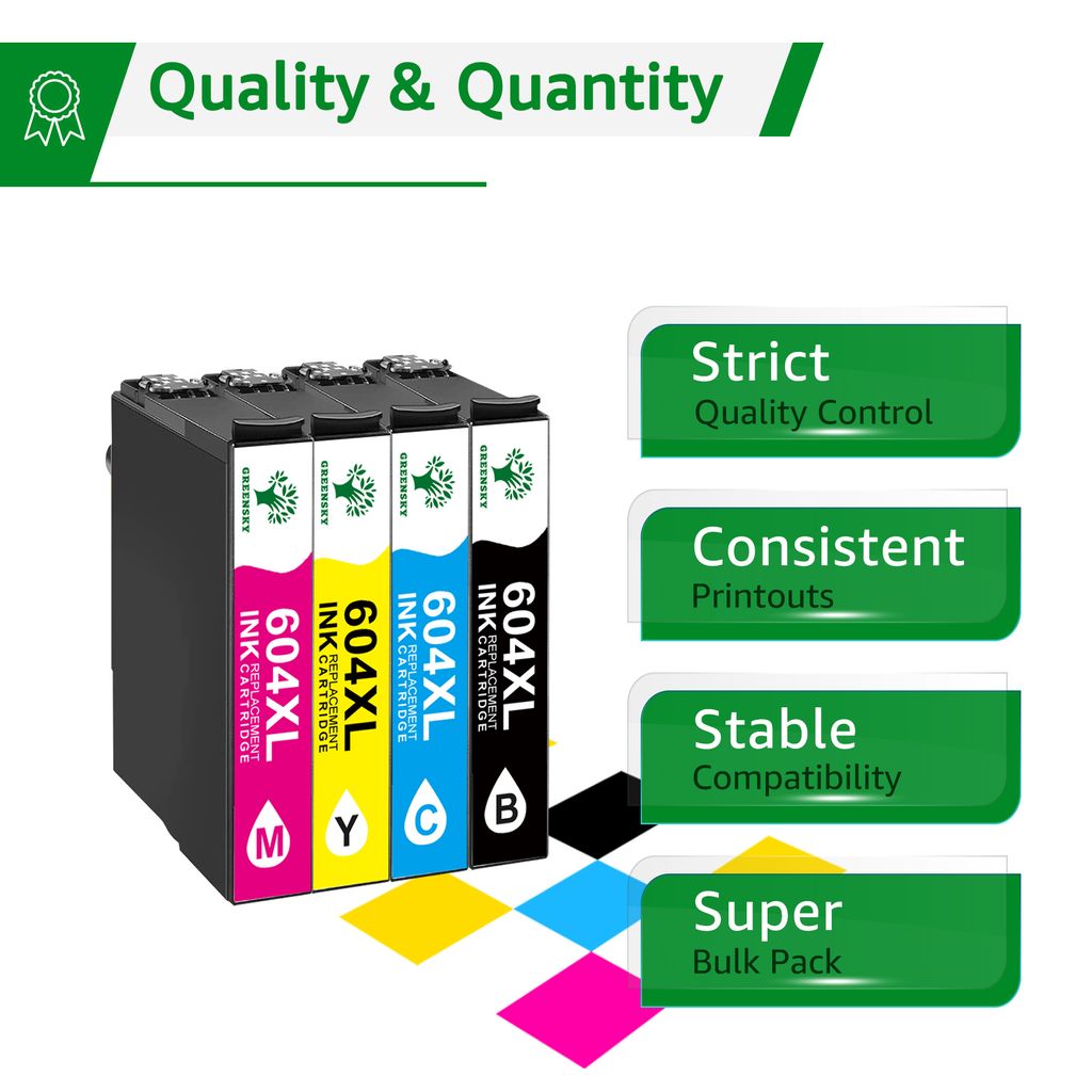 4x 604 Druckerpatronen für Epson 604XL XP | Kaufland.de