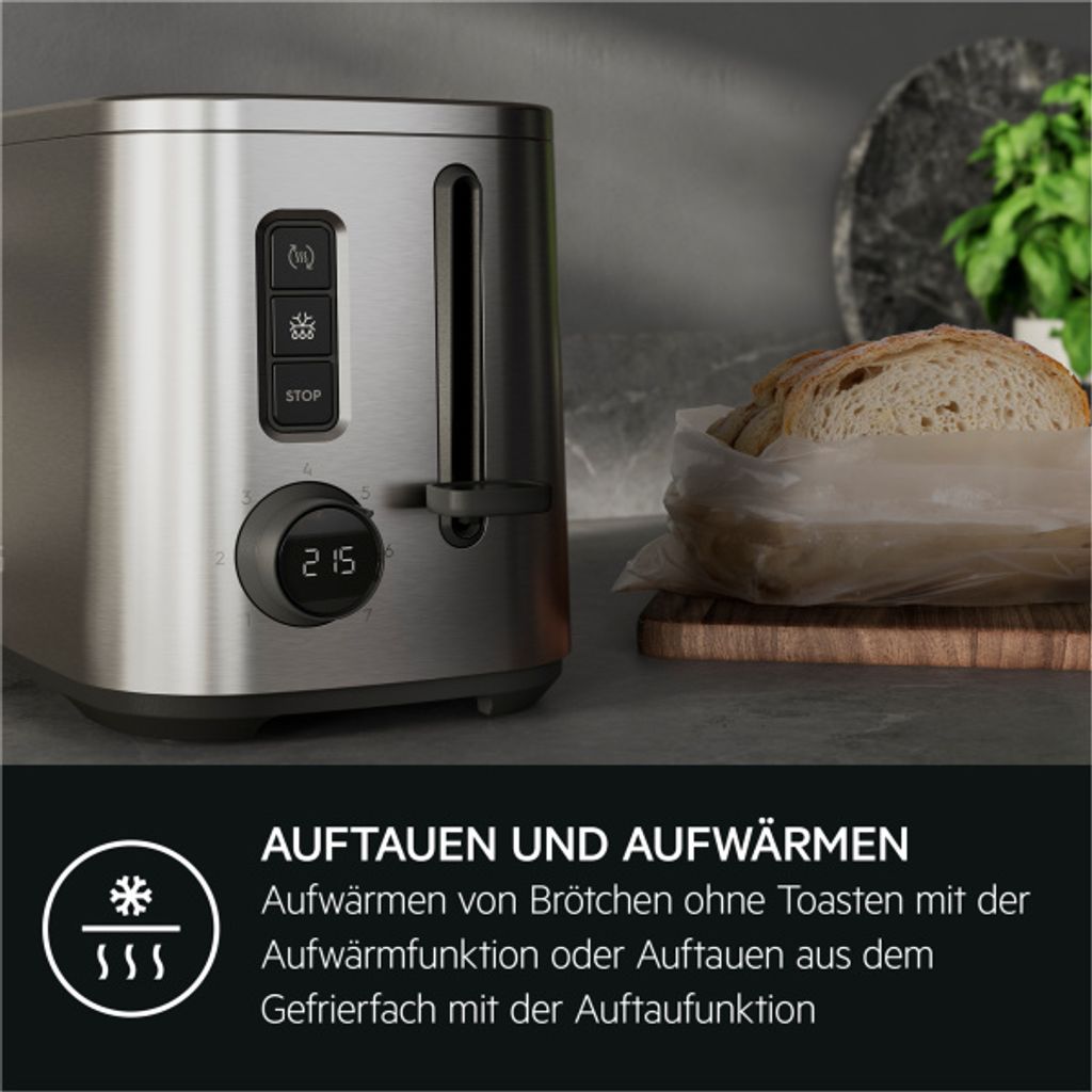 AEG Toaster T5-1-4ST Deli 5 T5-1-4ST Grau | Kaufland.de