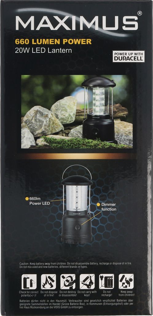 Maximus Maximus LED-Campinglaterne mit | Kaufland.de