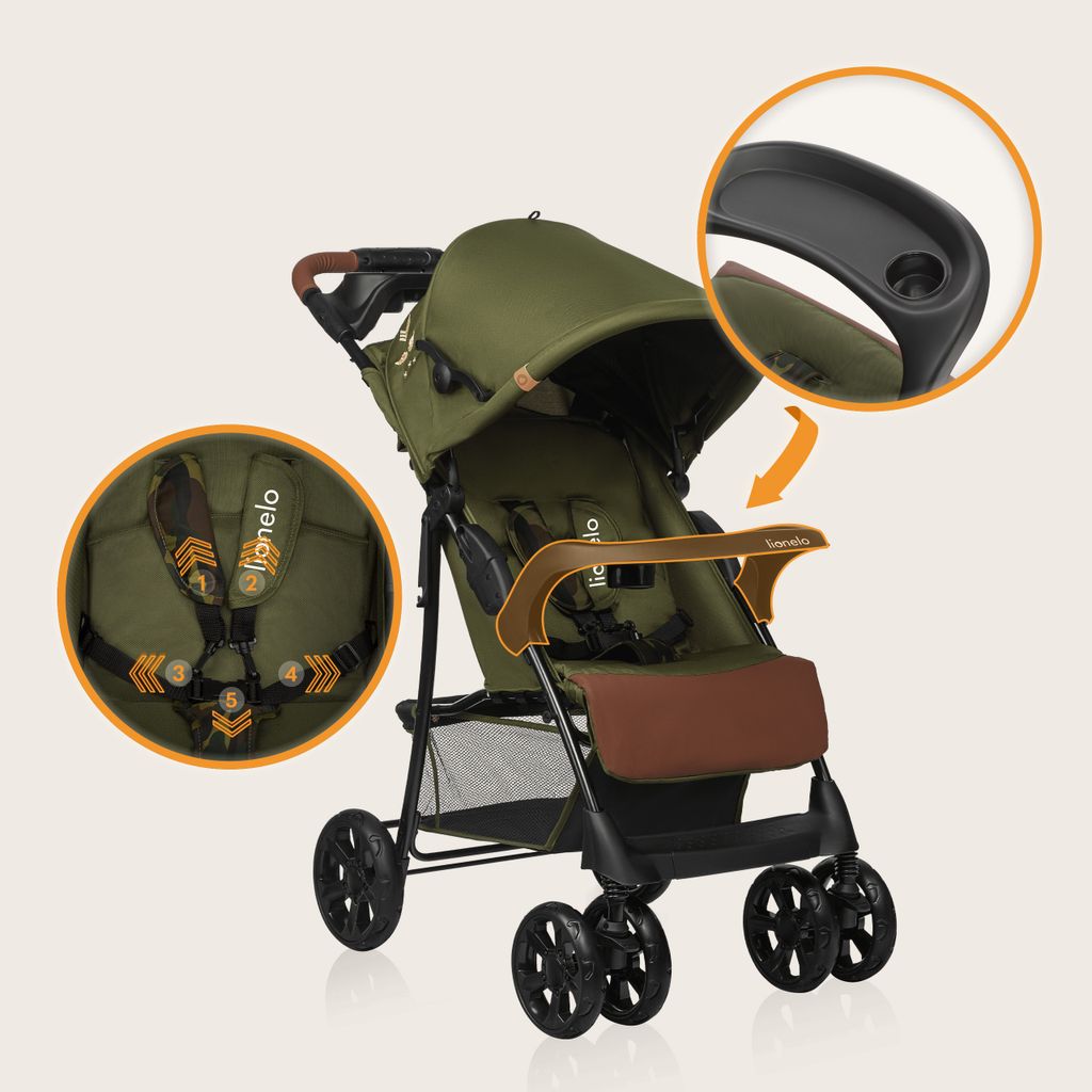 Lionelo Emma Buggy Malý skladací kočík s | Kaufland.sk