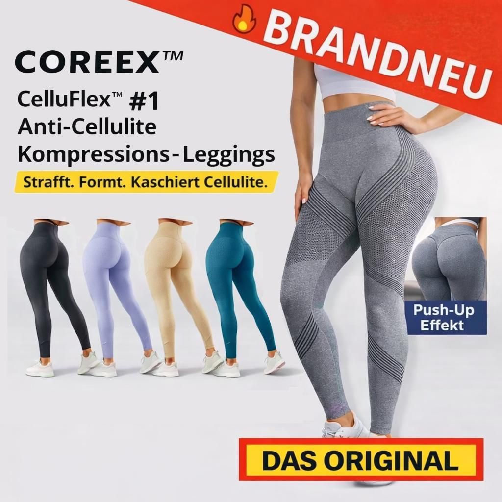 Coreex™ CelluFlex #1 Anti-Cellulite Leggings Kompresné