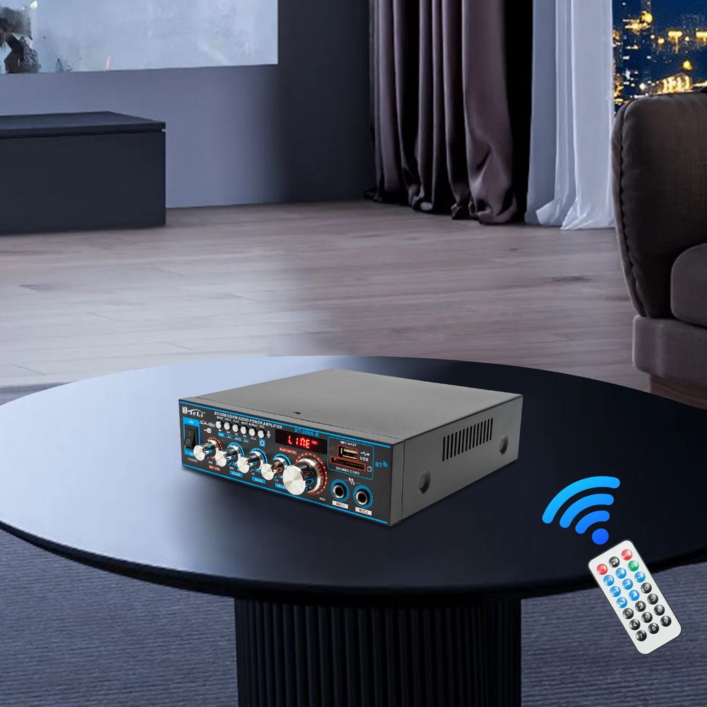 Wzmacniacz audio HiFi Bluetooth stereo | Kaufland.pl