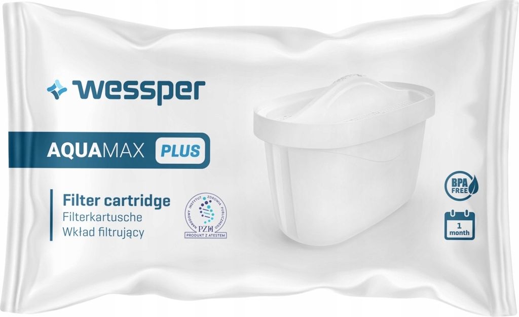 Wkłady filtrujące Wessper AquaMax do dzbanka, | Kaufland.pl