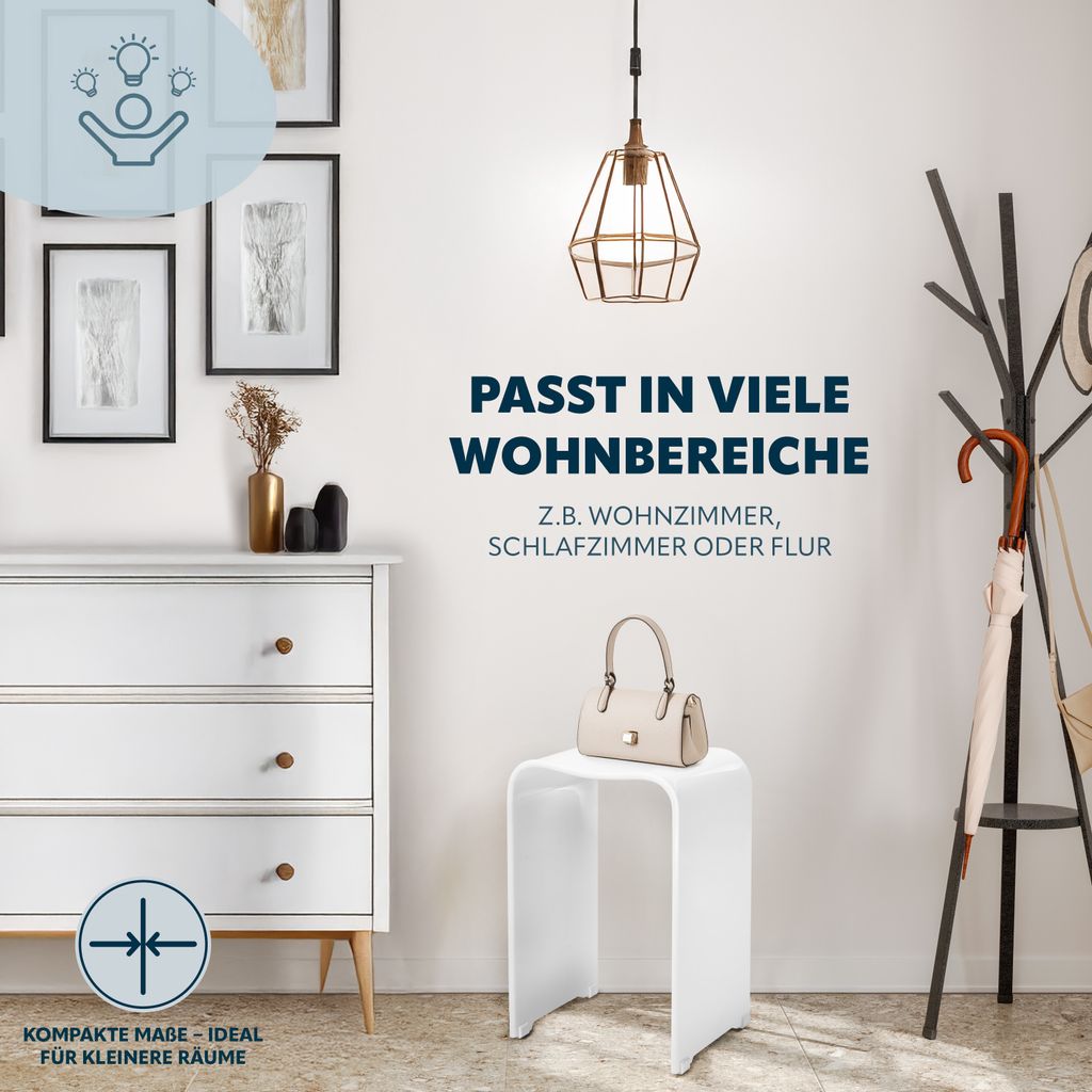 bremermann Badhocker, Duschhocker aus Acryl, | Kaufland.de
