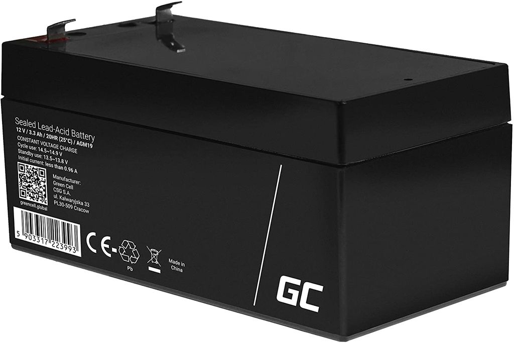 Green Cell® AGM 12V 3,3Ah Akku VRLA | Kaufland.de