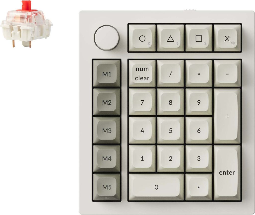 Keychron Q0 Max QMK Bezdrátová mechanická | Kaufland.cz