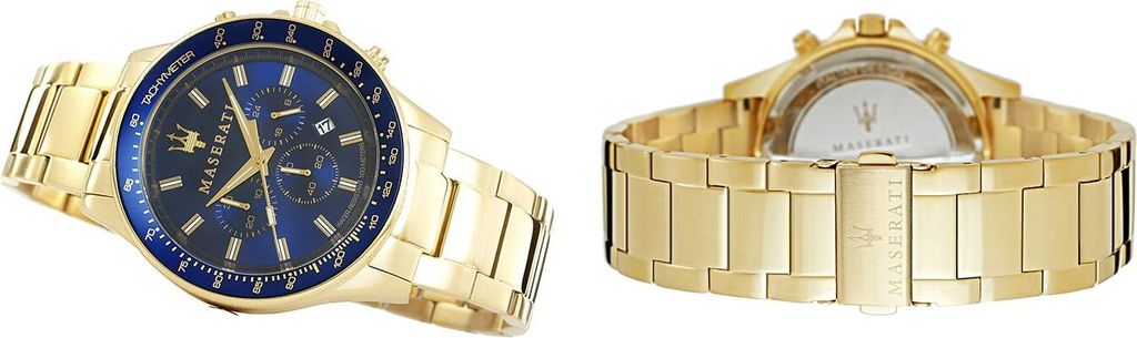 Maserati Sfida 44 Mm R8873640008 Uhr Golden | Kaufland.de