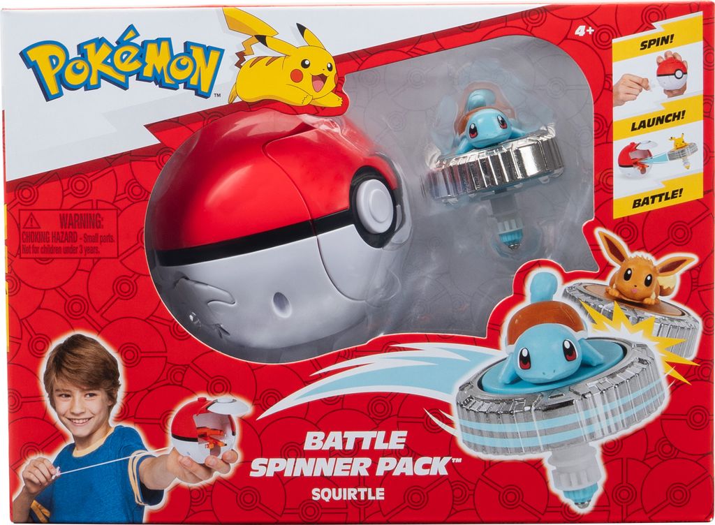 Jazwares Pokémon Battle Spinner Pack Squirtle | Kaufland.cz