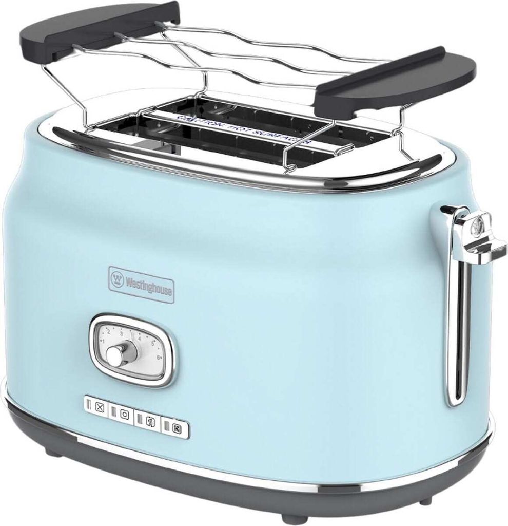 Westinghouse Toaster, blau, Retro, 2 Schlitze, WKTTB857BU,