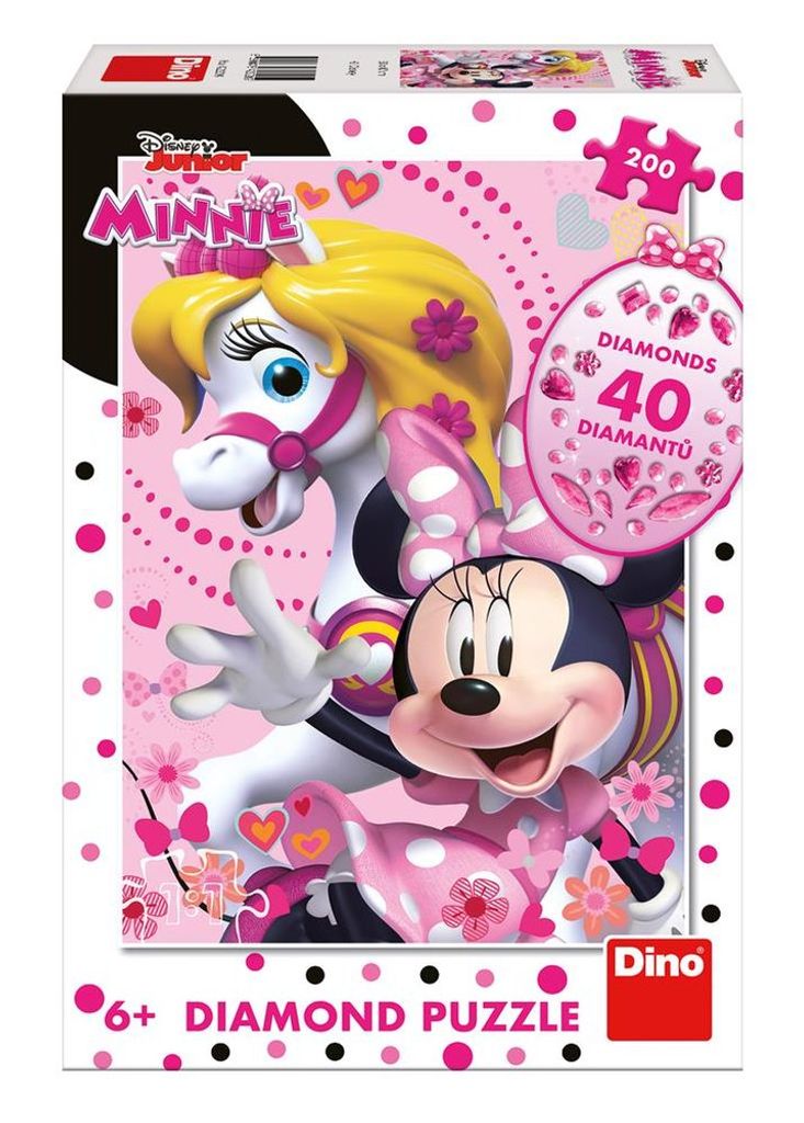 DINO Puzzle 200 Teile MINNIE MOUSE Diamant | Kaufland.de