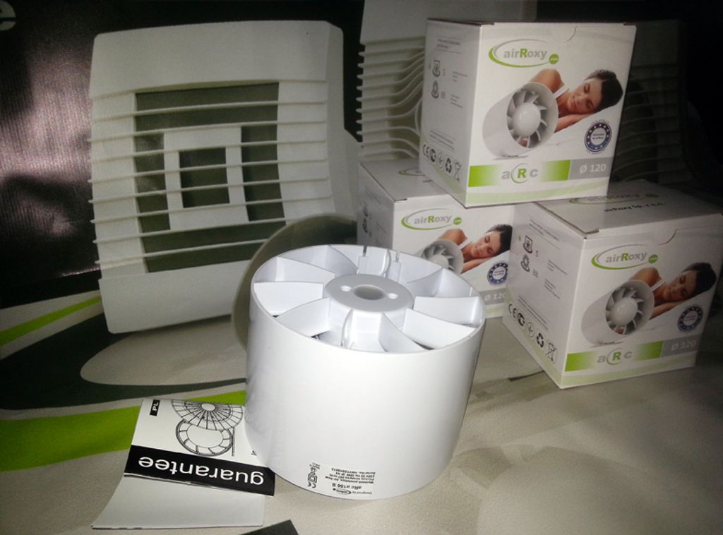 airRoxy aRc 100 S vsuvný ventilátor do | Kaufland.cz